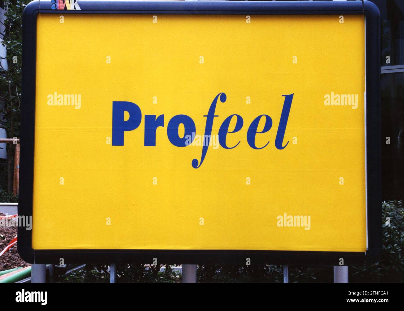 The FDP advertises on its election poster with a pun on profile ...