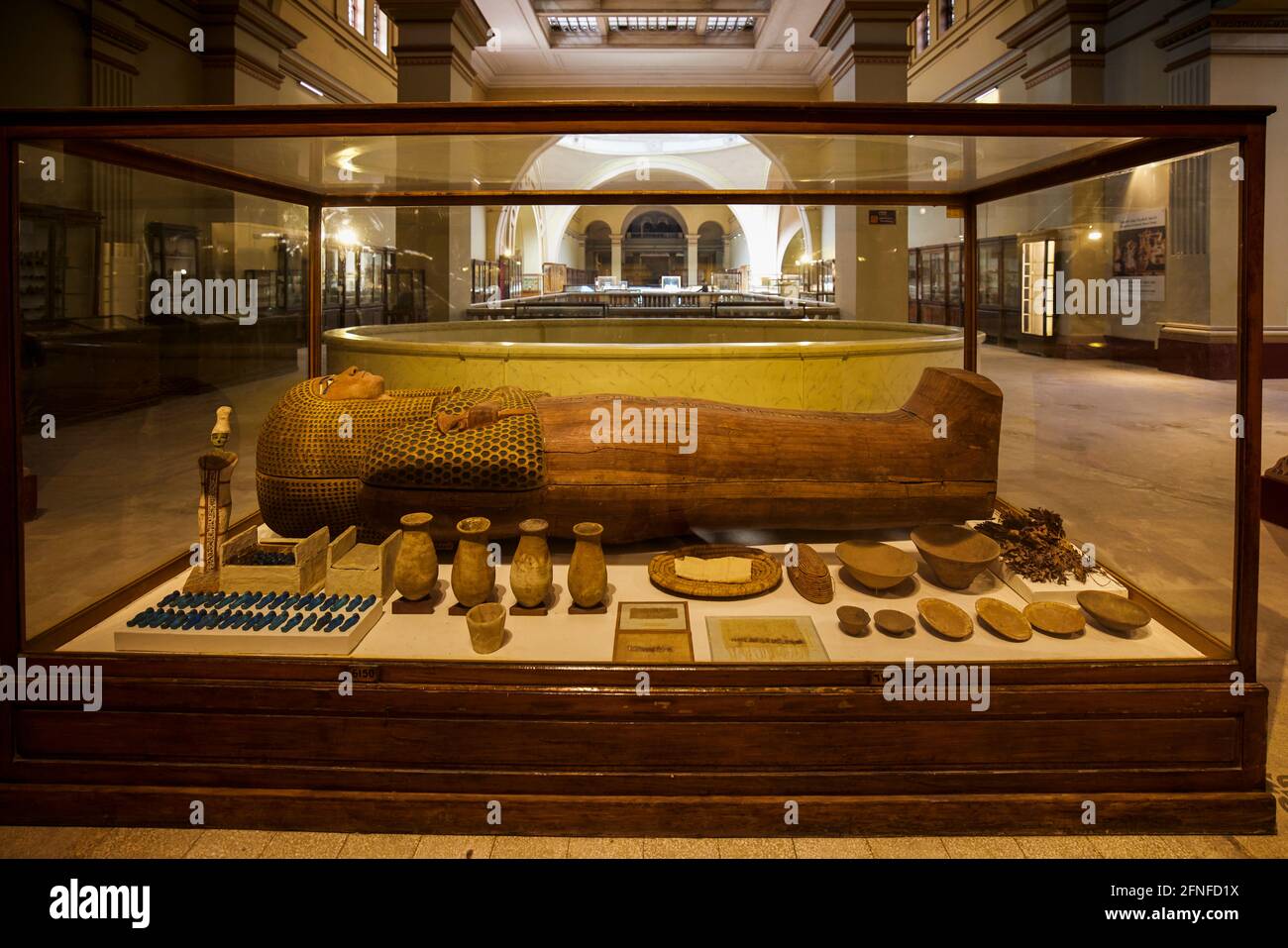Cairo Egypt - April 13, 2021. Egyptian Museum, various exhibits Stock ...