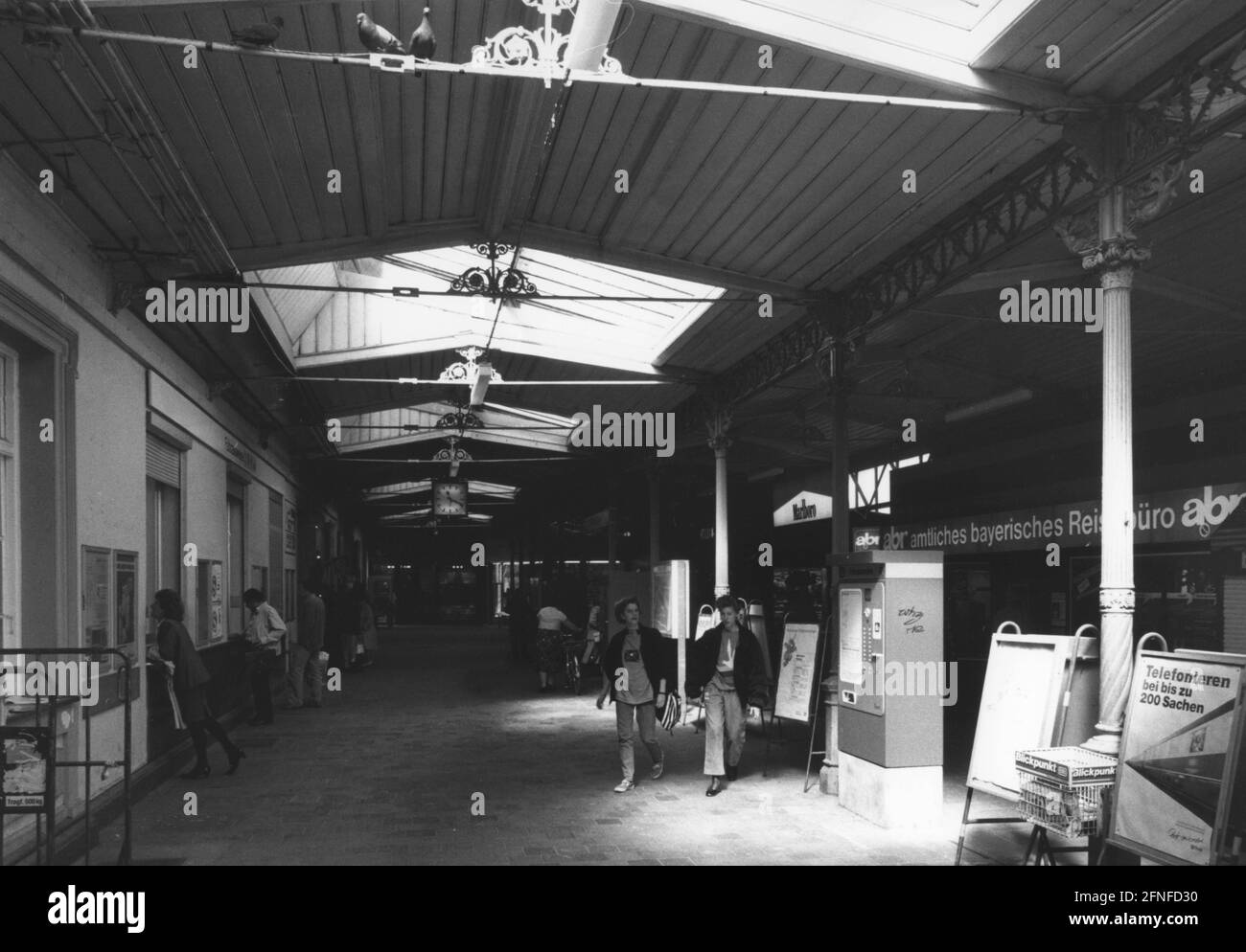 Old ticket hall Black and White Stock Photos & Images - Alamy