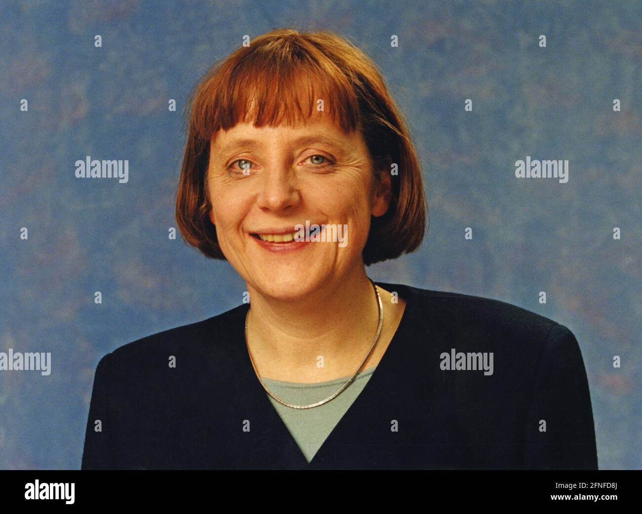 Portrait of the CDU Secretary General Angela Merkel. [automated ...