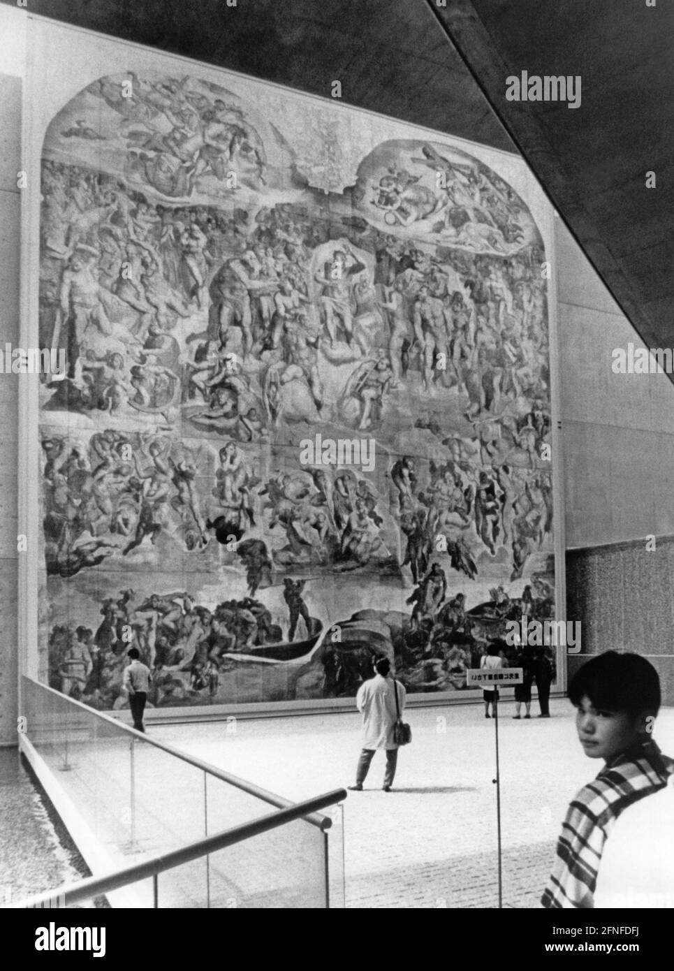Michelangelo last judgement hi-res stock photography and images - Alamy