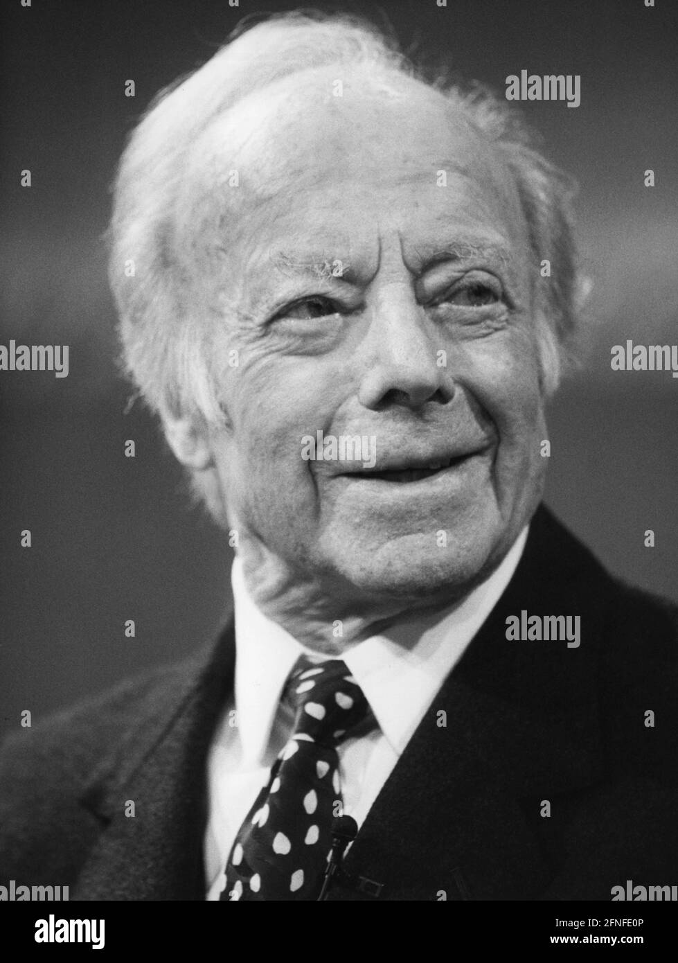 "Portrait of the actor Heinz Rühmann on the TV show ""Wetten, dass ...