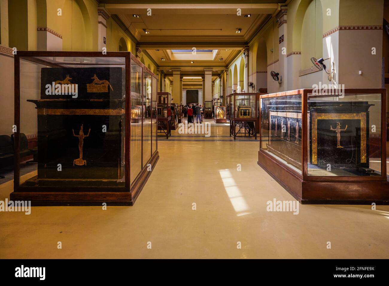 Cairo Egypt - April 13, 2021. Egyptian Museum, various exhibits Stock ...