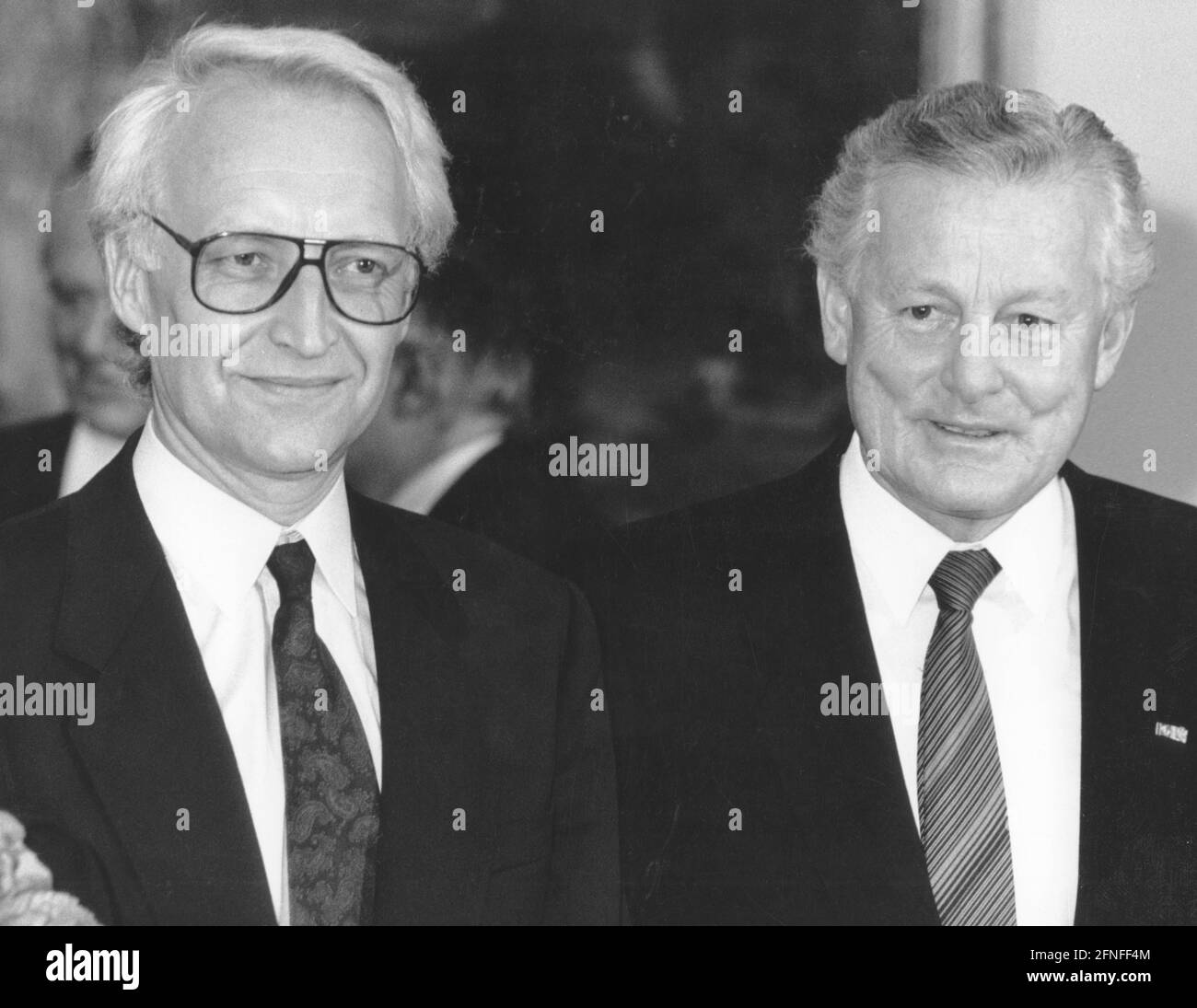 With edmund stoiber and max streibl hi-res stock photography and images ...