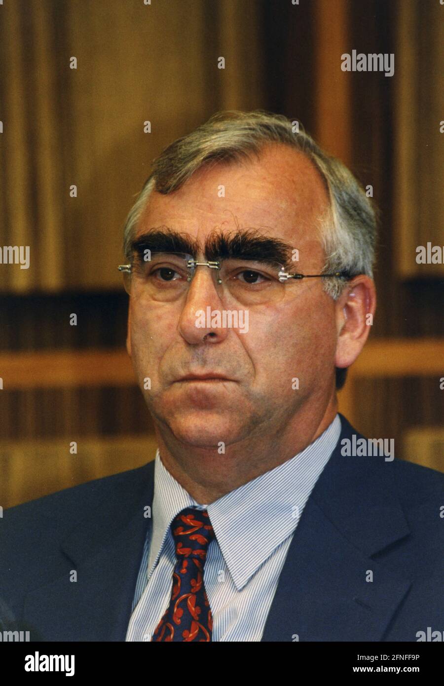 The Federal Minister of Finance and CSU Chairman Theodor Waigel ...