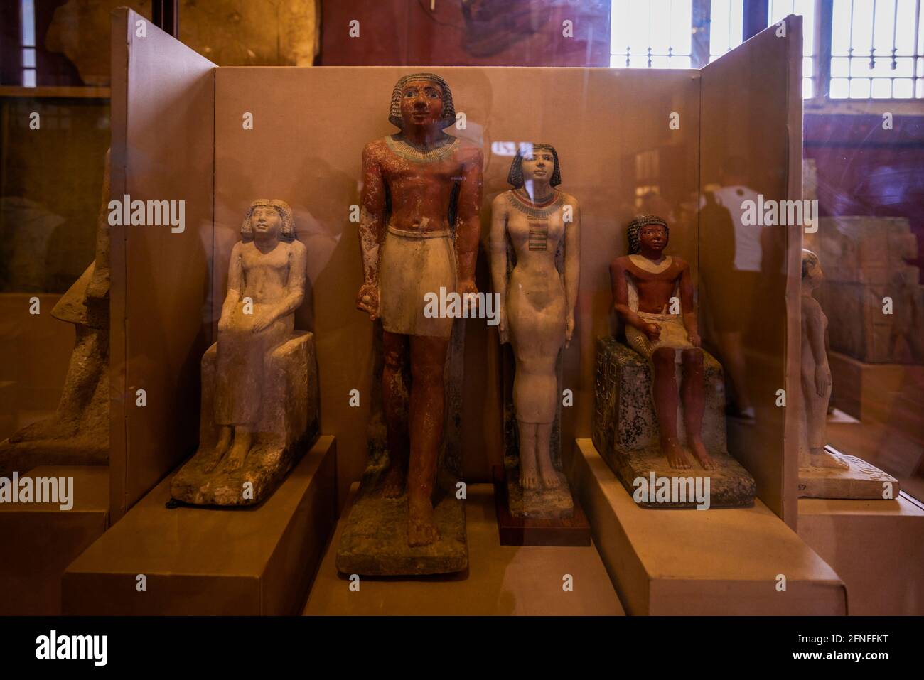 Cairo Egypt - April 13, 2021. Egyptian Museum, various exhibits Stock ...