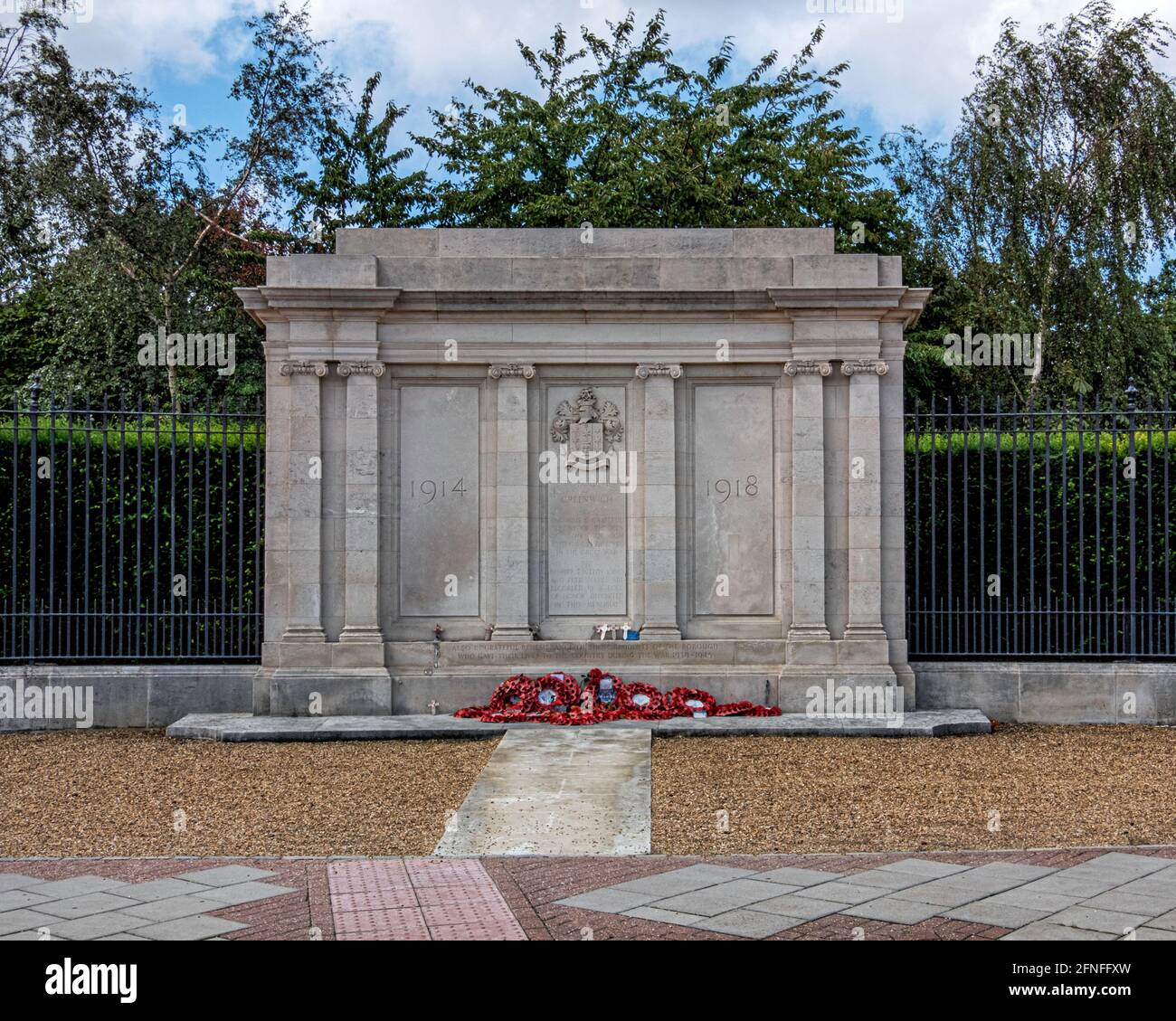Maze Hill War Memorial remembers 1,600 local dead and casualties in ...
