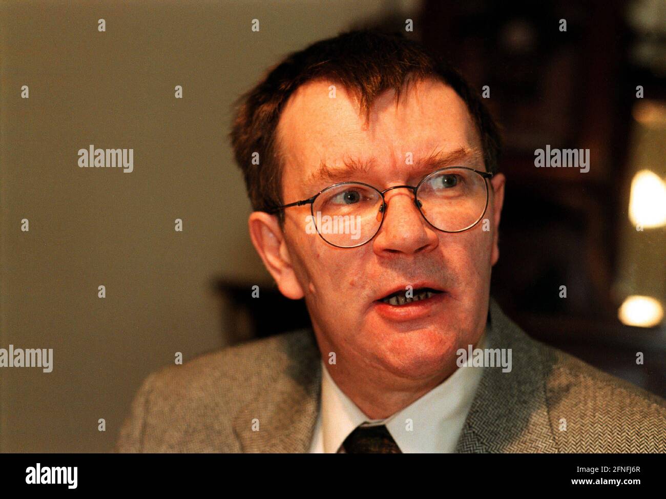 Prof. Dr. Hartmut Zinser, Theologian, DEU, Berlin-Dahlem, 15.12.1999 ...