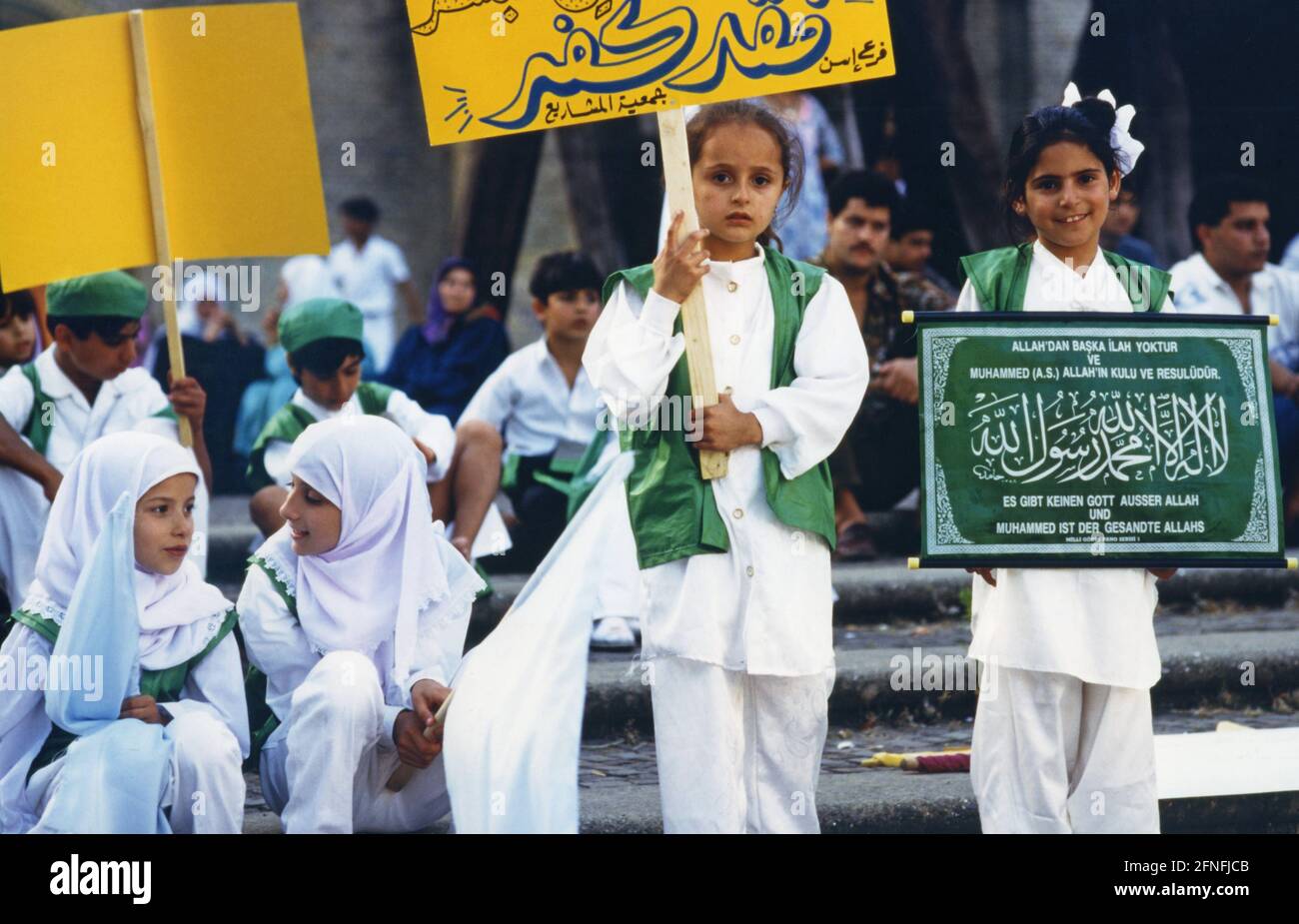 During a solemn street procession on the occasion of Mohammed's ...