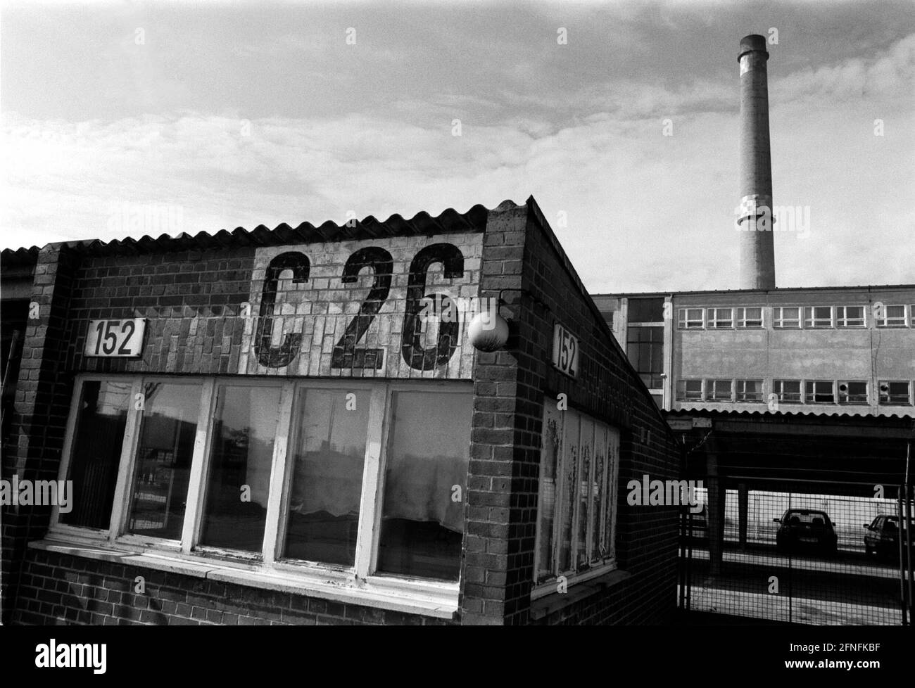 Chemical fibre plant(only partly in operation) Guben, Guben, 09.04.1999 ...