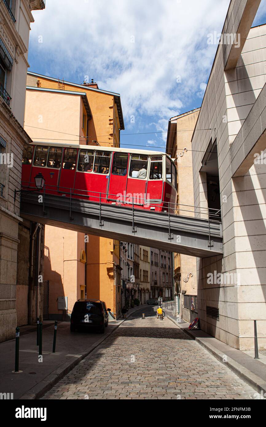 Funicular lyon hi-res stock photography and images - Alamy
