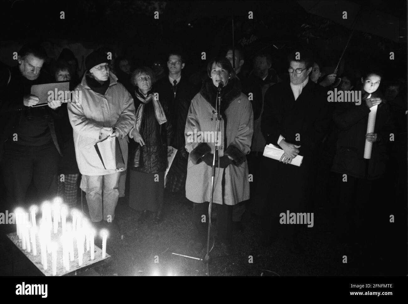 Commemoration at the memorial for the deported Berlin Jews in the ...