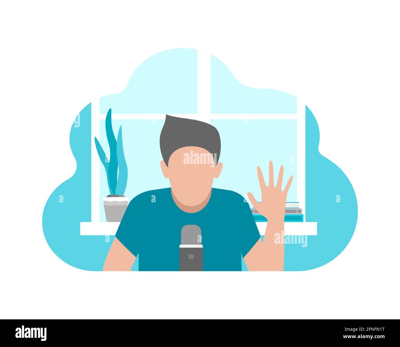 Stand up comics Stock Vector Images - Alamy