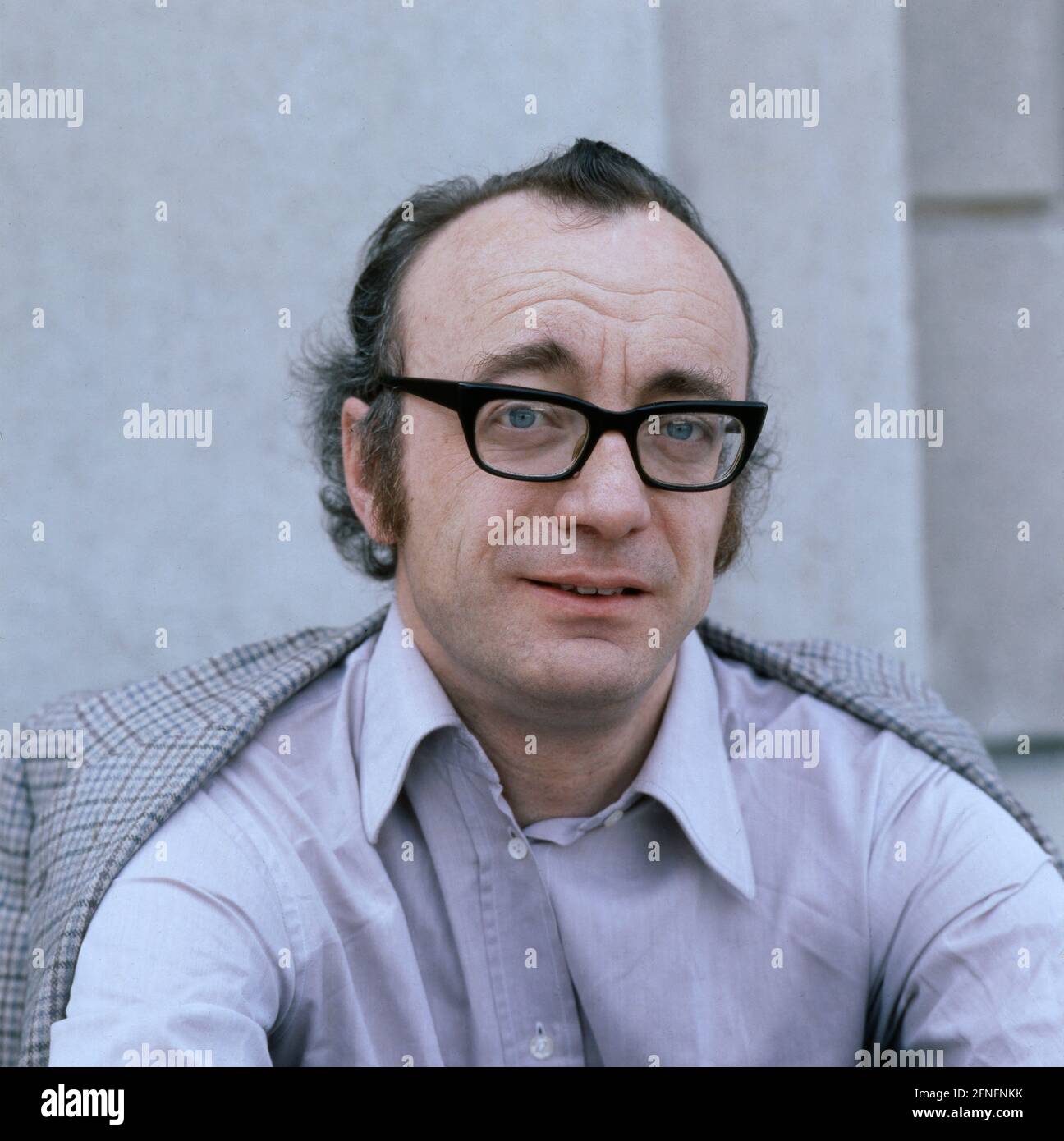 Alfred Brendel, österreichischer Pianist, Portrait circa 1975. Alfred ...