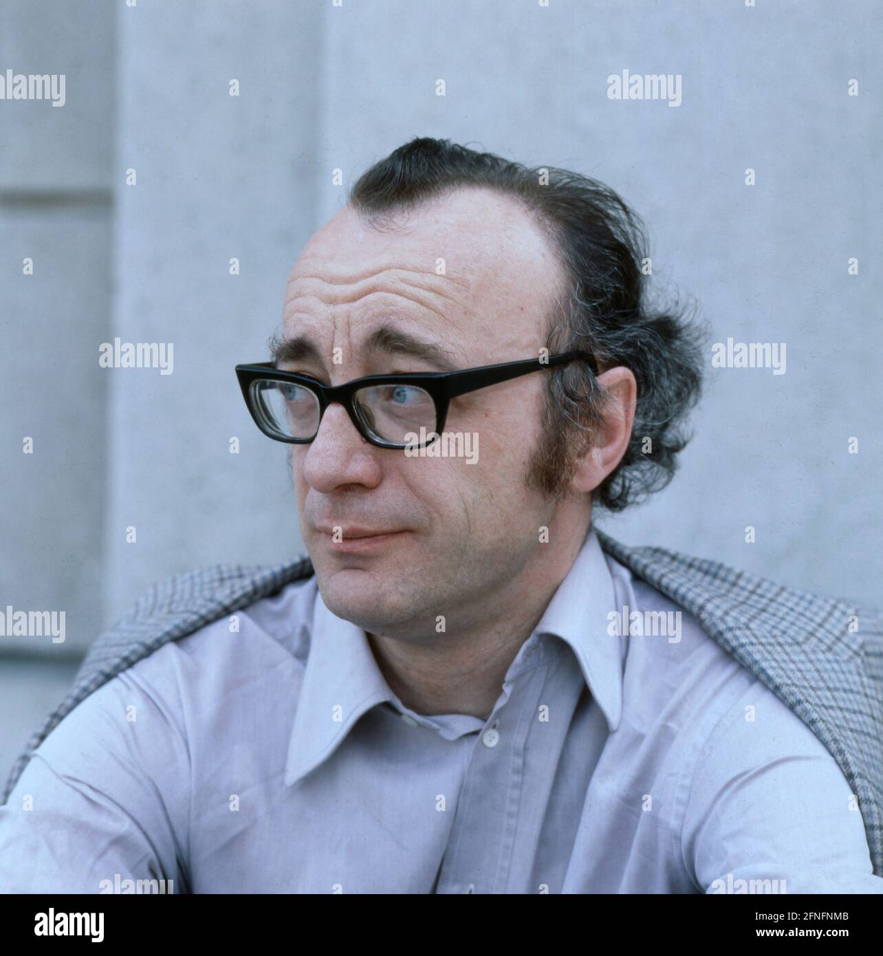 Alfred Brendel, österreichischer Pianist, Portrait circa 1975. Alfred ...