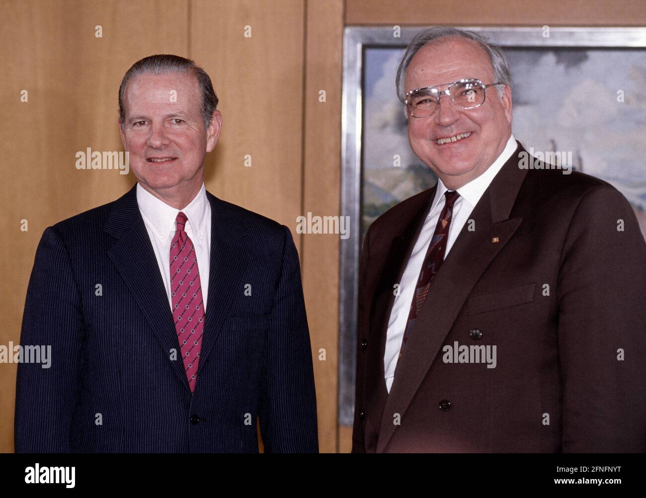 Secretary of state james baker 1991 hi-res stock photography and images ...