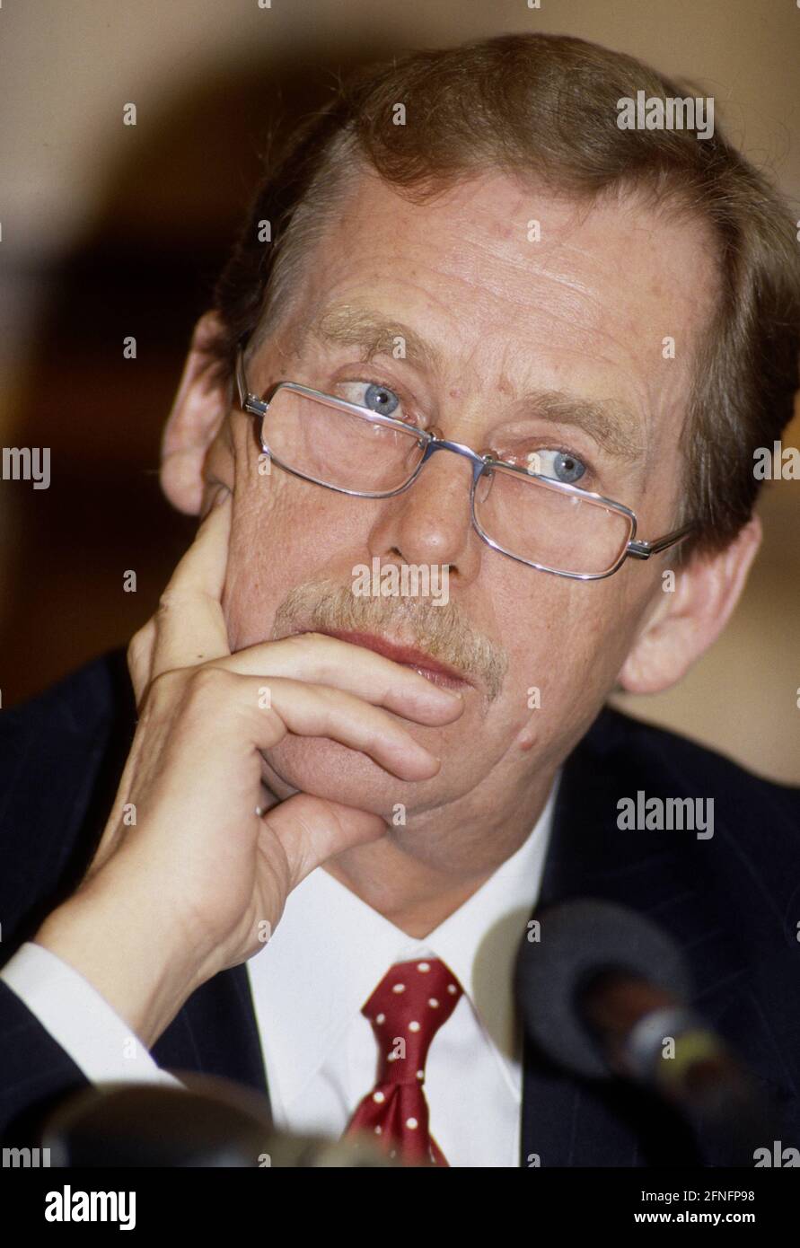 Vaclav HAVEL , President of the CSFR , April 1993 [automated ...
