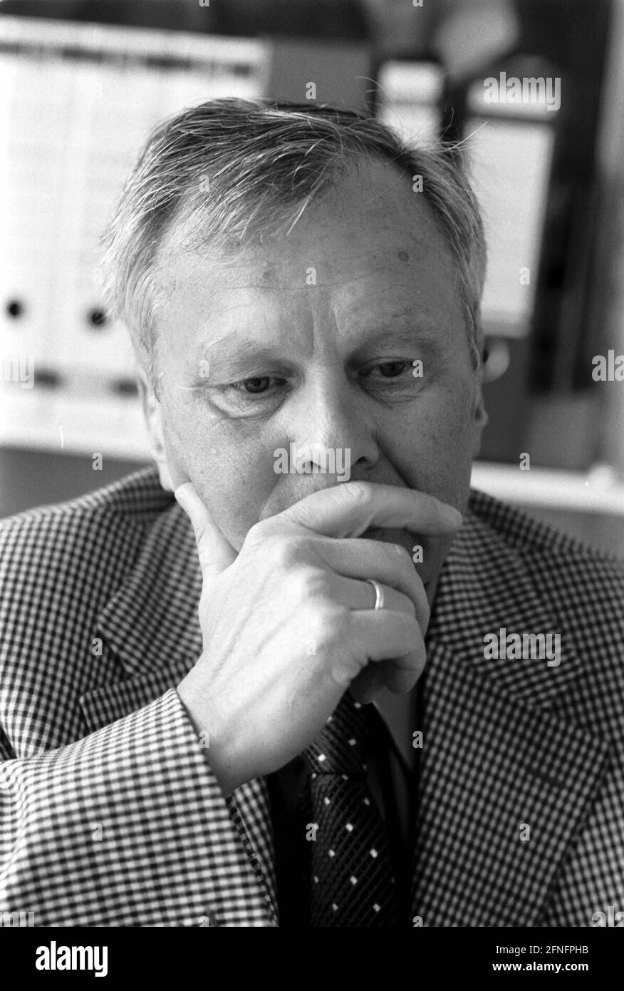 Germany, Berlin, 07.05.1998, Prof. Dr. Helmut Hahn, physician and ...