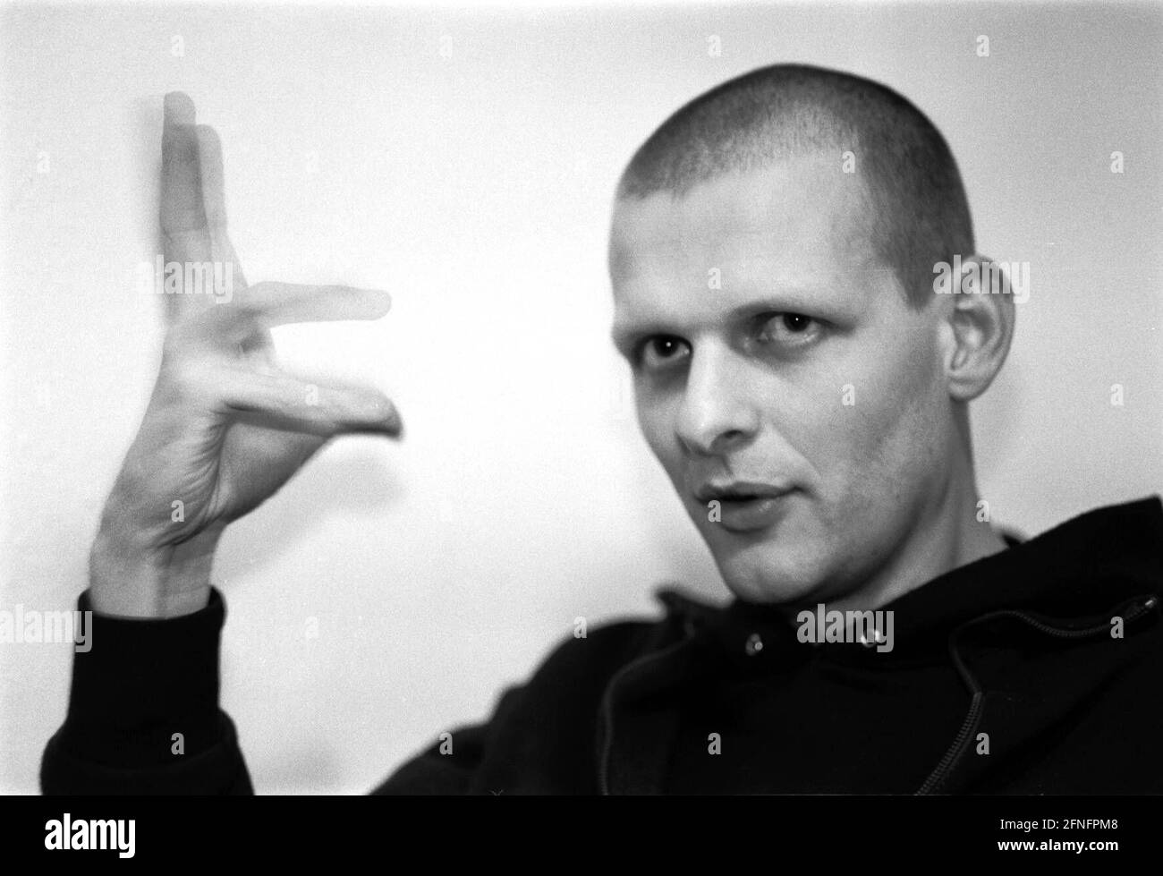 Germany, Berlin, 21.01.1998, Thomas Ostermeier director in the barracks ...