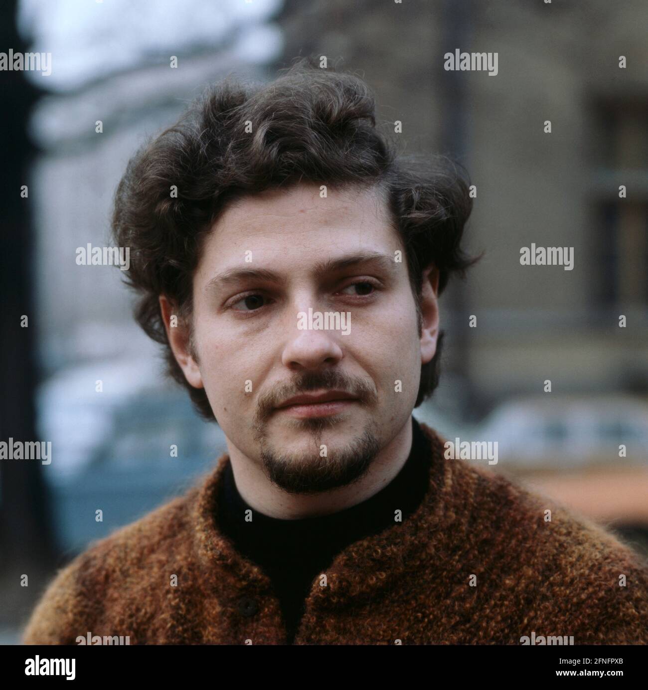 David Shallon, israelischer Dirigent, Portrait circa 1980. David ...