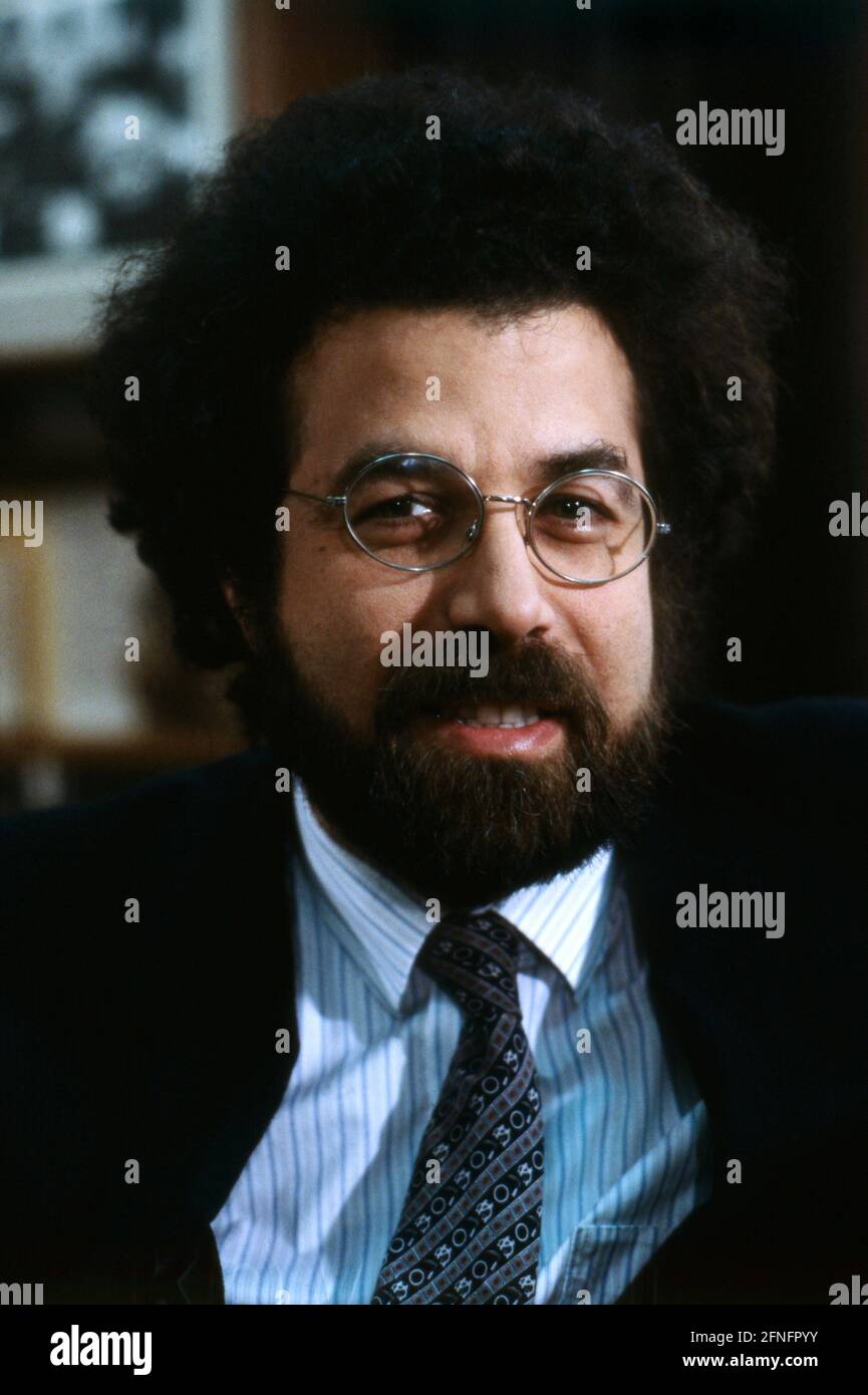 Giuseppe Sinopoli, italienischer Dirigent und Komponist, Portrait, 1988 ...