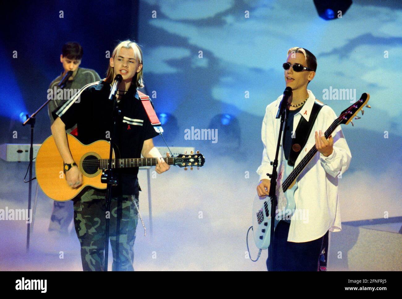 The Moffatts, Clint, Scott and Dave (am Keyboard) Moffatt, amerikanisch ...