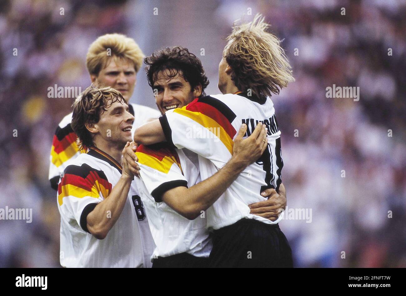 FOOTBALL European Championship 1992 Germany - Scotland 15.06.1992 ...