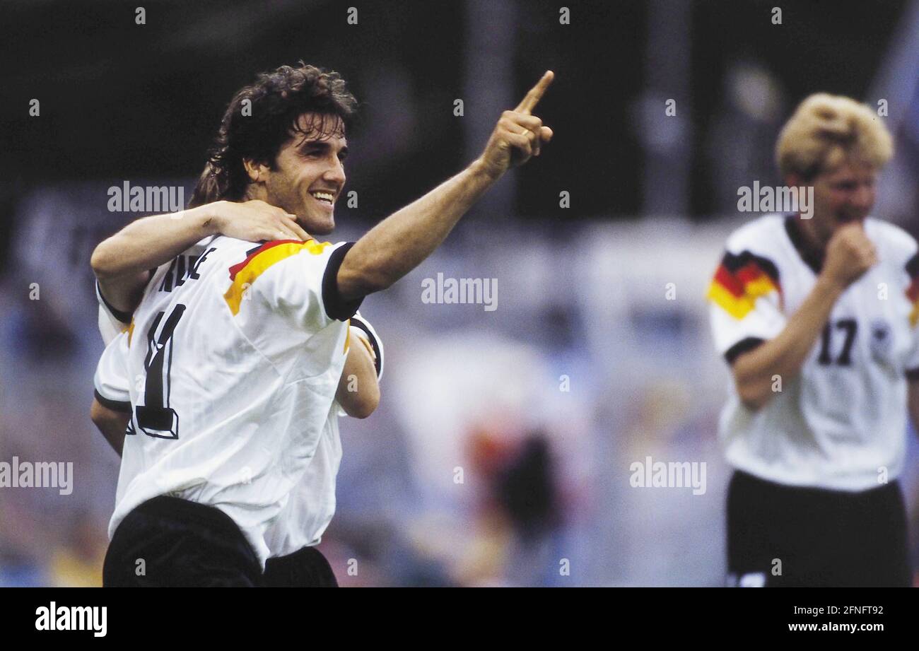 FOOTBALL European Championship 1992 Germany - Scotland 15.06.1992 ...