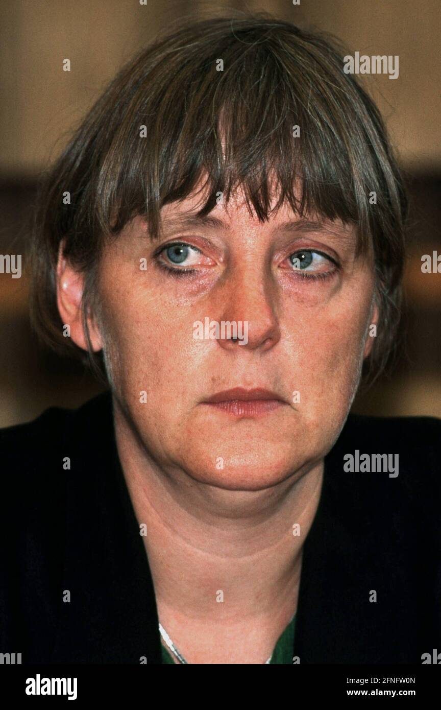 Angela MERKEL , CDU , Federal Minister for the Environment , July 1997 ...