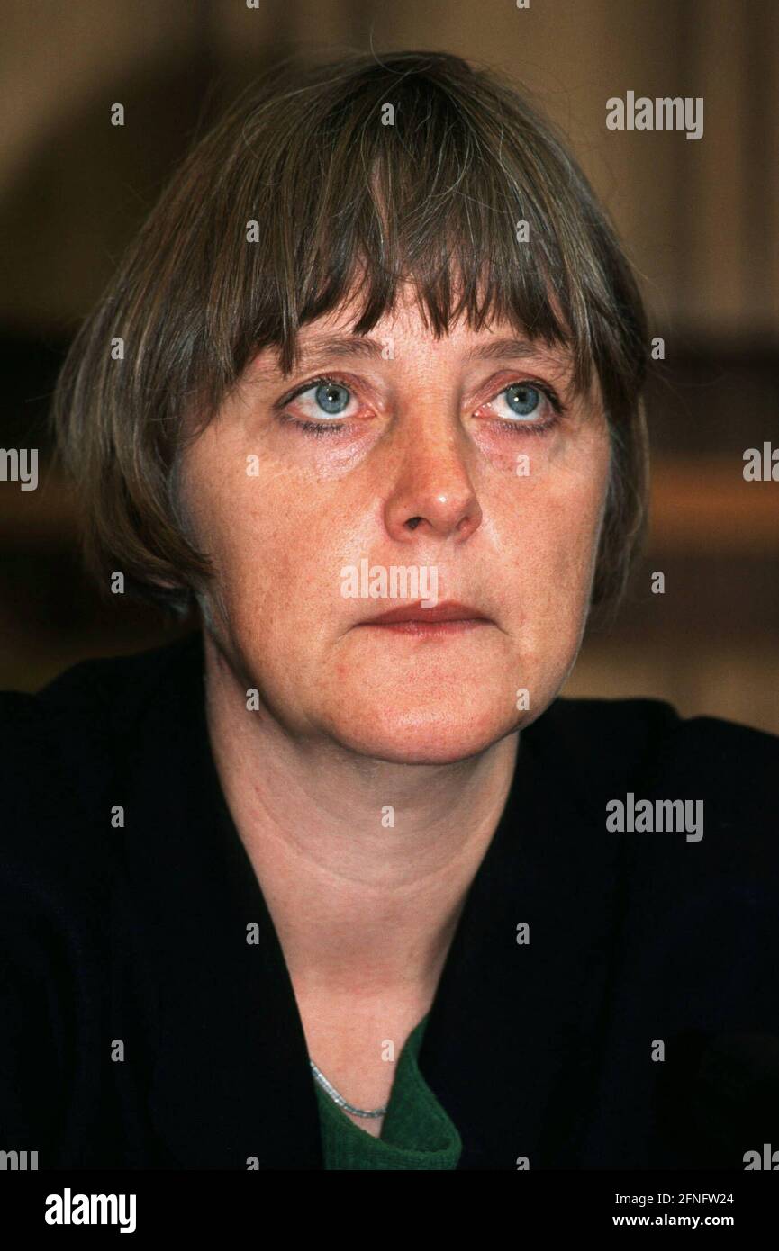 Angela MERKEL , CDU , Federal Minister for the Environment , July 1997 ...