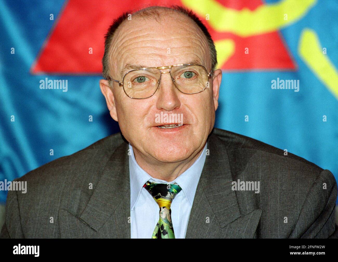 Klaus ZWICKEL , Chairman of IG-Metall , February 1998 [automated ...