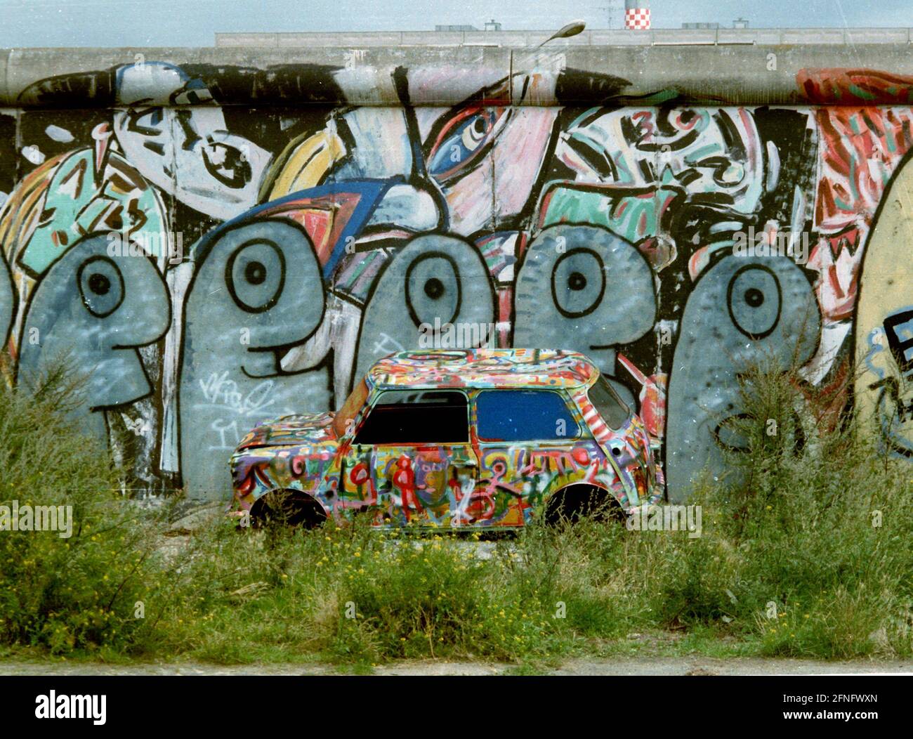 Berlin / Kreuzberg / Berlin Wall / GDR Wall / 1986 Potsdamer Platz ...