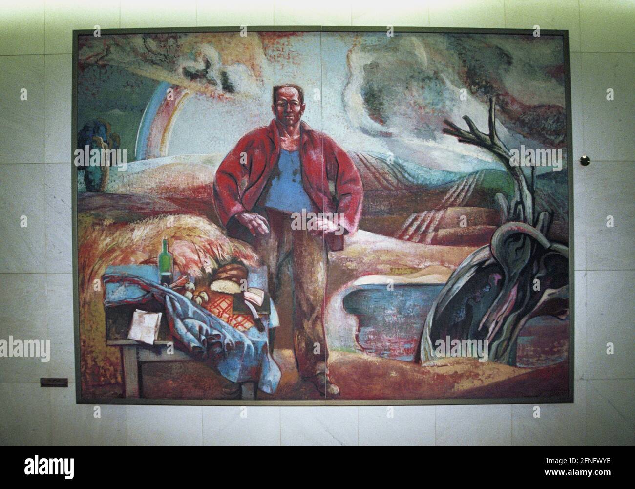 Berlin / GDR / Art / Unification / 1996 Palace of the Republic. The ...