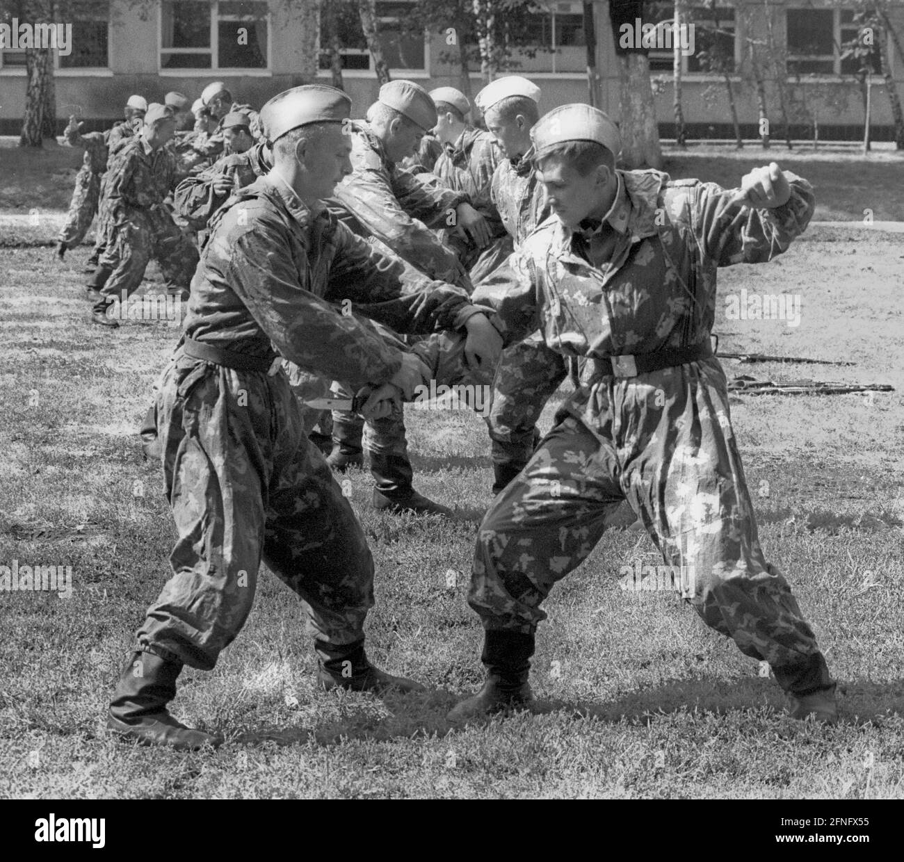 Soviet soldiers 1990 Black and White Stock Photos & Images - Alamy
