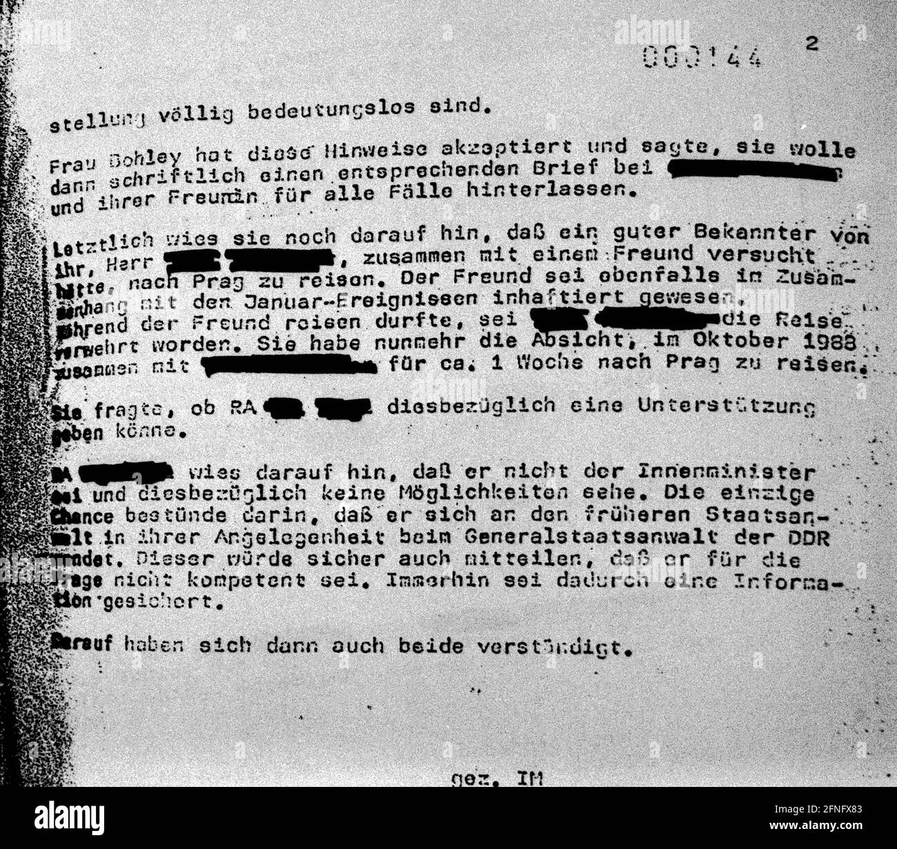 Stasi documents hi-res stock photography and images - Alamy