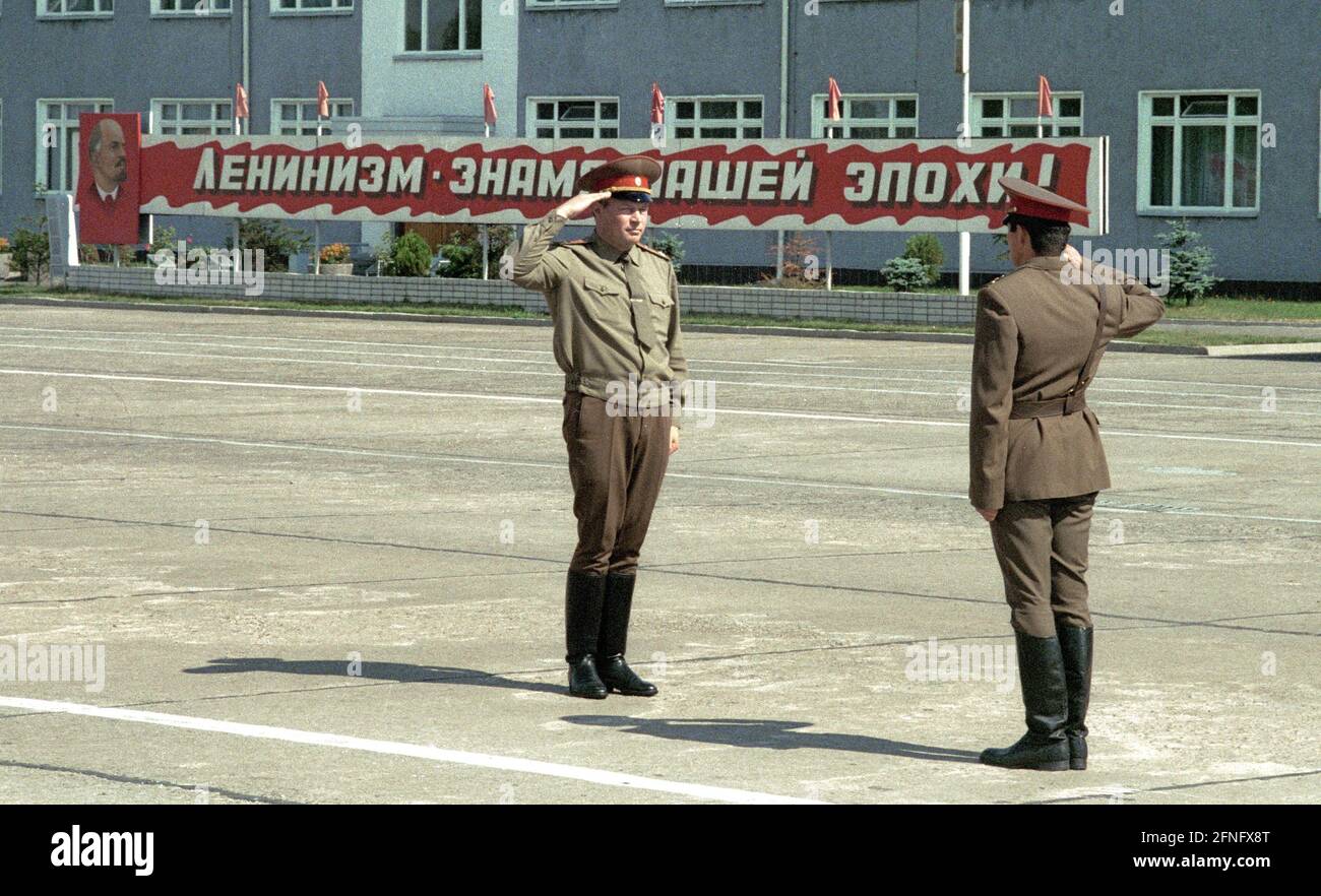 Berlin districts / Karlshorst / Soviet Union / 1990 Barracks of a Red ...