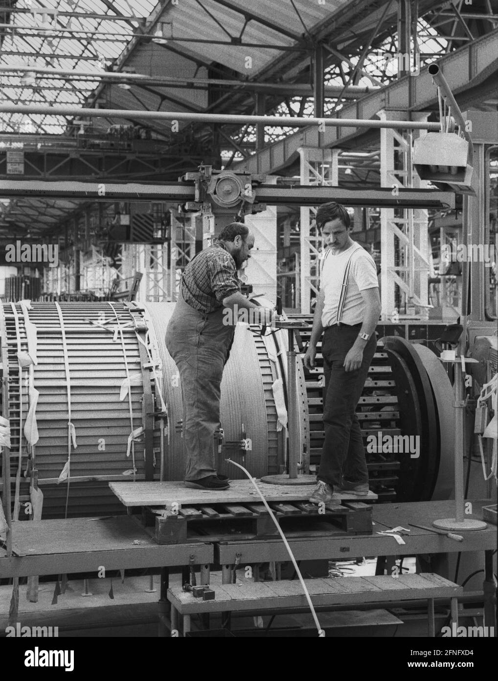 Berlin / Koepenick / GDR / Industry / 1991 Trafo-Werk TRO in ...