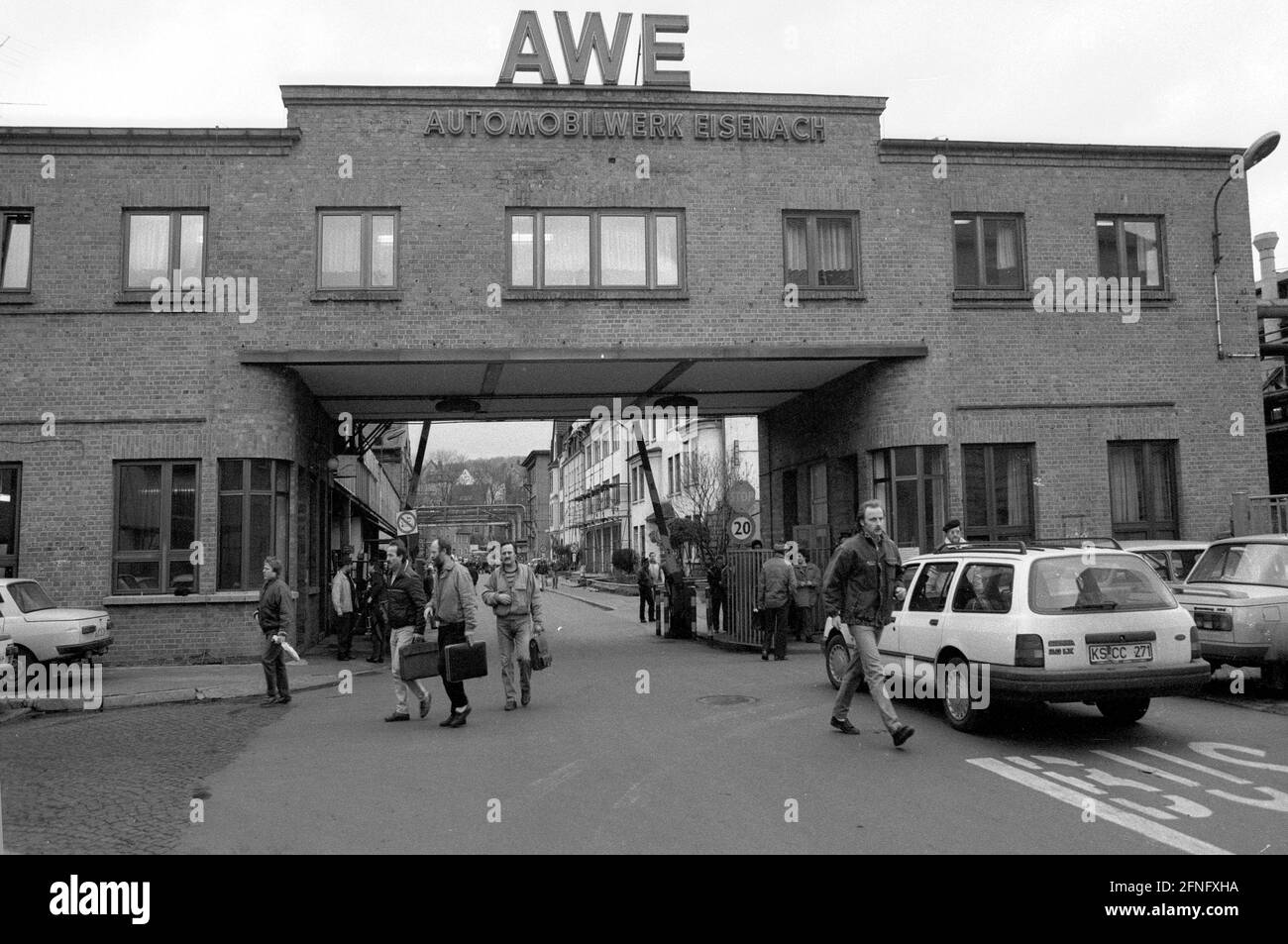 GDR / Industry / Thuringia / 1991 Automobilwerke Eisenach. The WARTBURG ...
