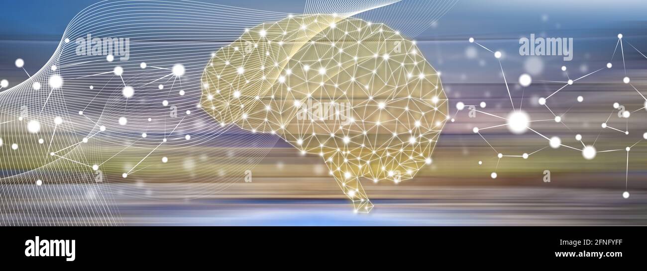Illustration of an intelligence concept Stock Photo - Alamy