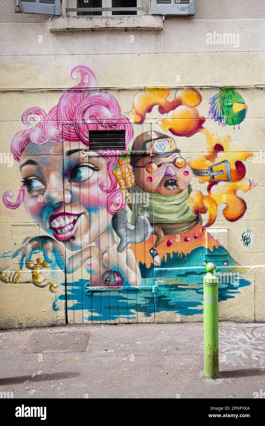 Cours Julien, Marseille, France Stock Photo - Alamy