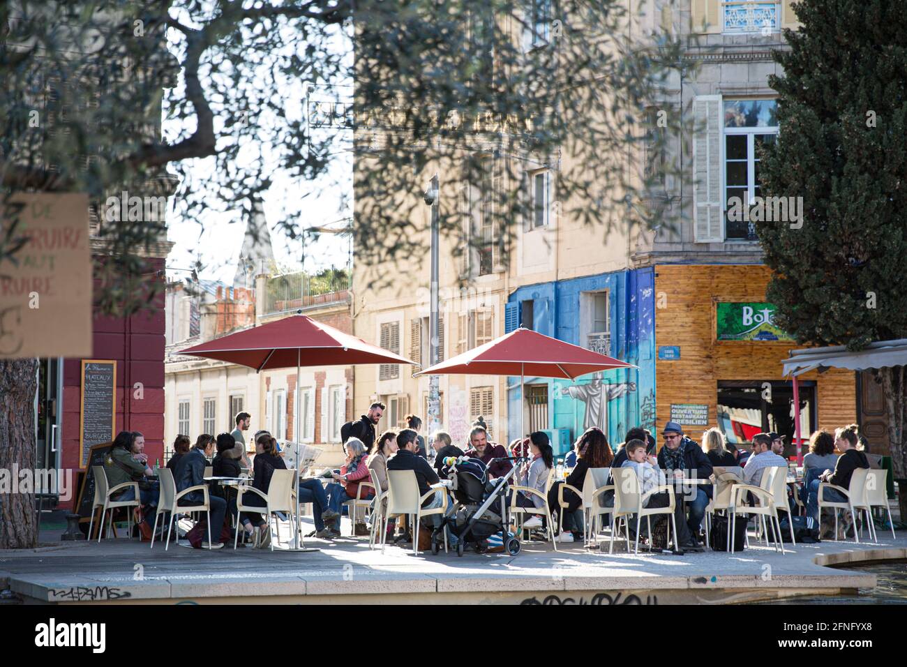 Cours Julien, Marseille, France Stock Photo - Alamy