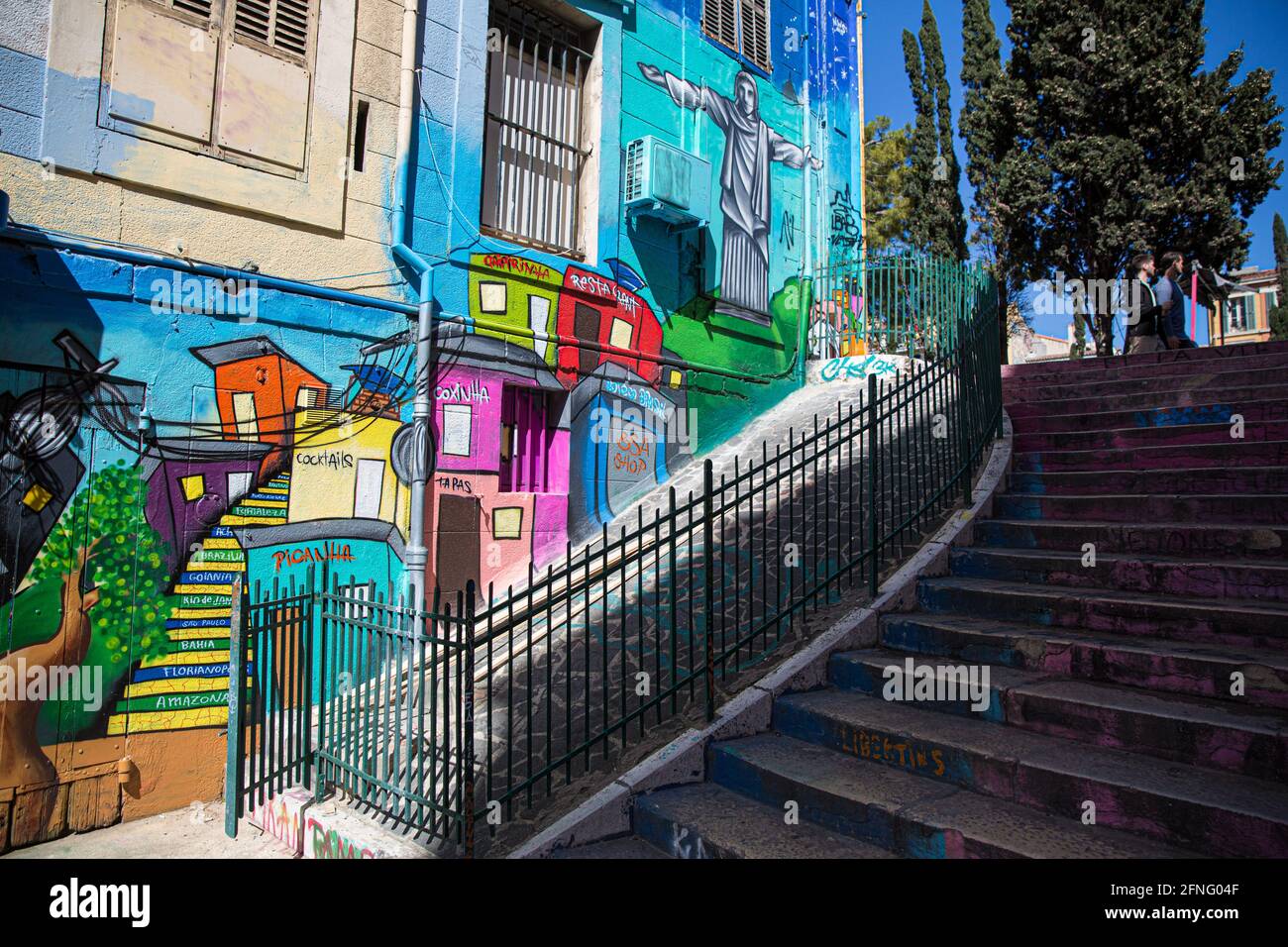 Cours Julien, Marseille, France Stock Photo - Alamy