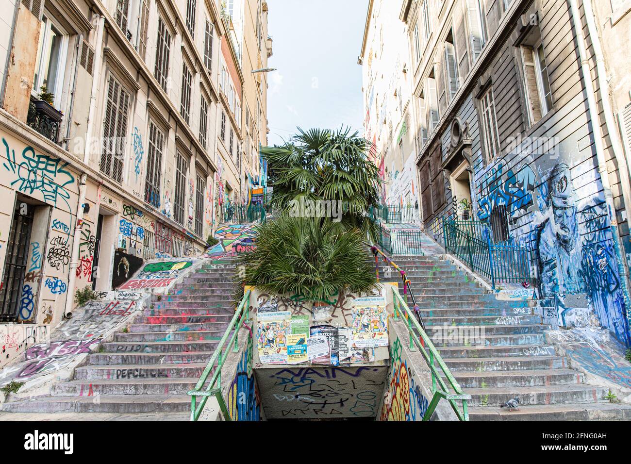Cours Julien, Marseille, France Stock Photo - Alamy