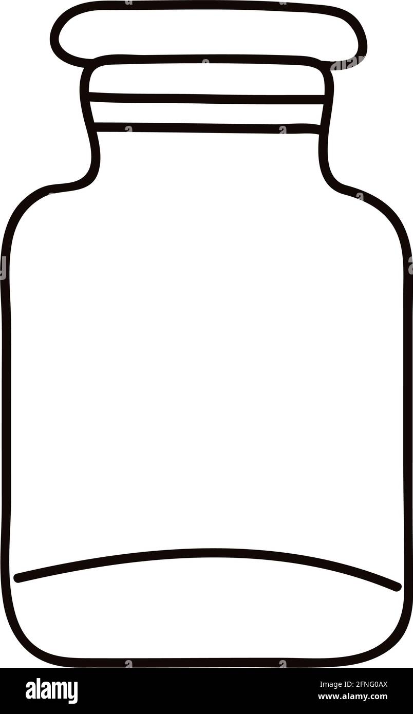 mason jar hand draw style Stock Vector Image & Art - Alamy