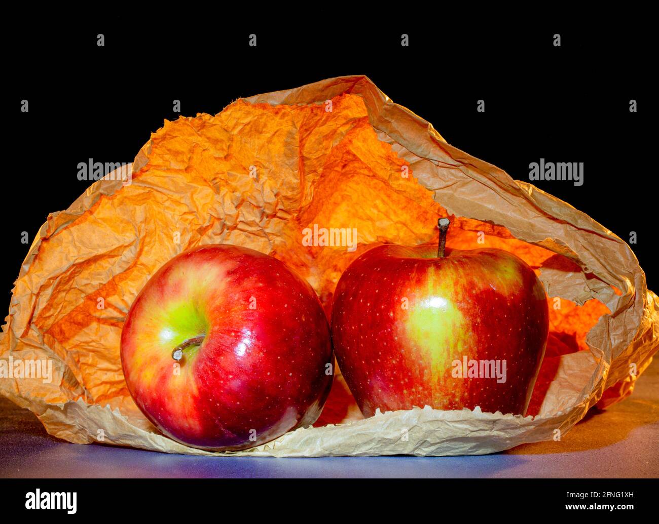 Apples bag hi-res stock photography and images - Alamy