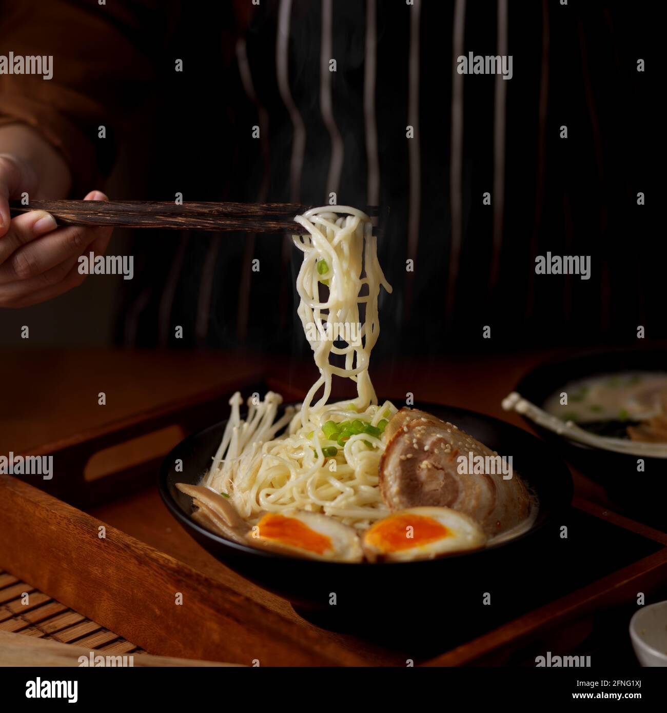 Tonkotsu ramen ramen pork bone hi-res stock photography and images - Alamy