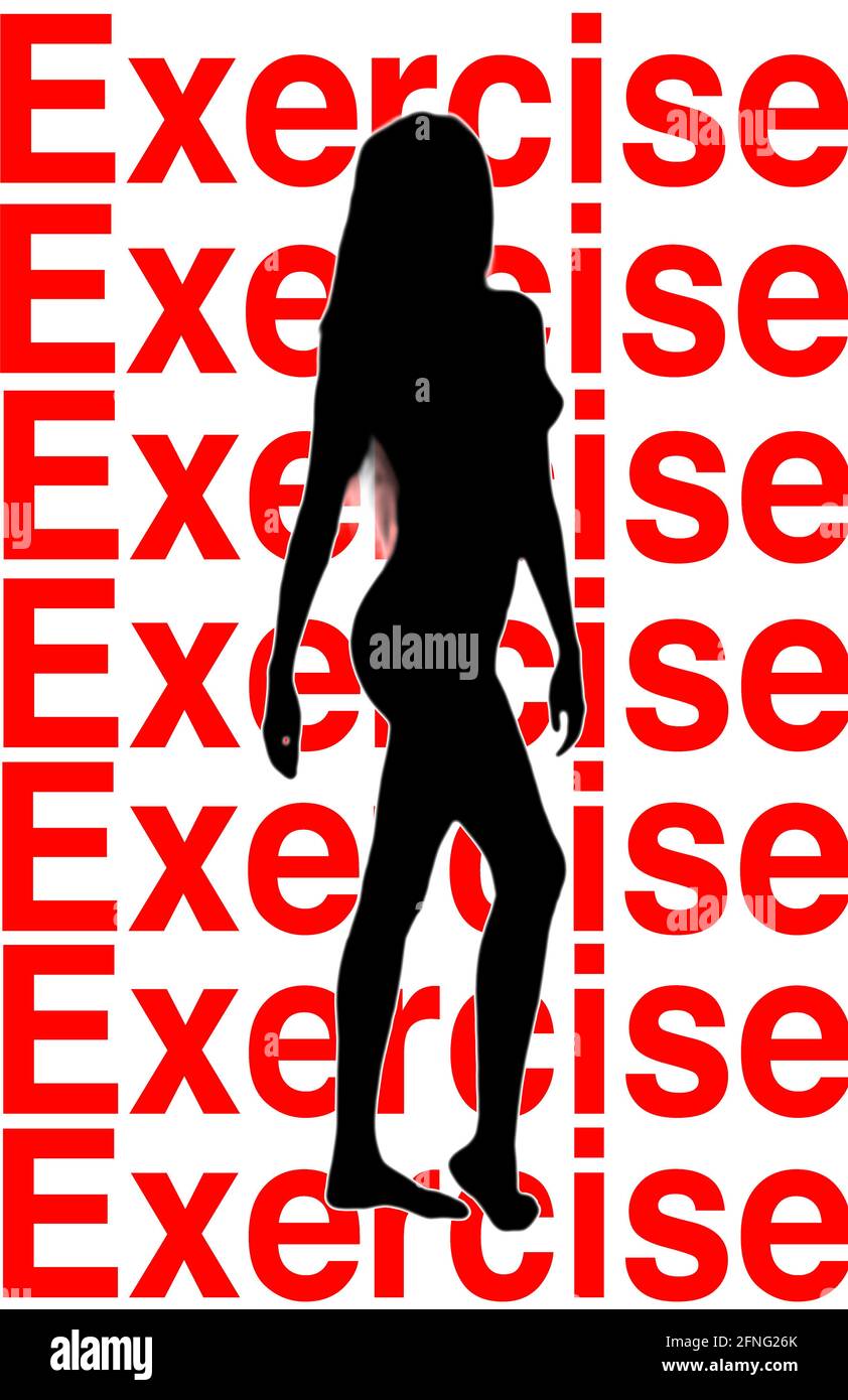Female shape outline hi-res stock photography and images - Alamy