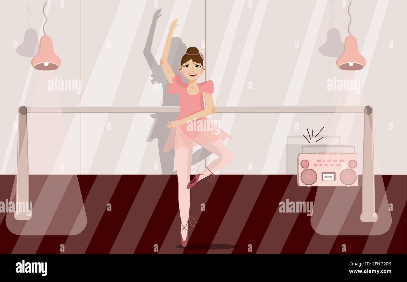 Ballet Classes Stock Vector Images Alamy