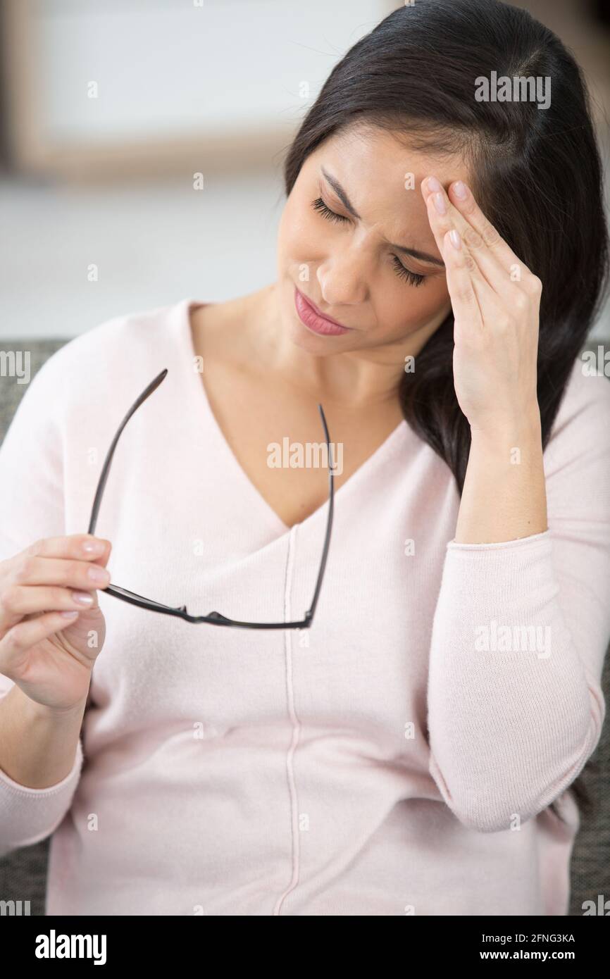 Migraine spasm hi-res stock photography and images - Alamy