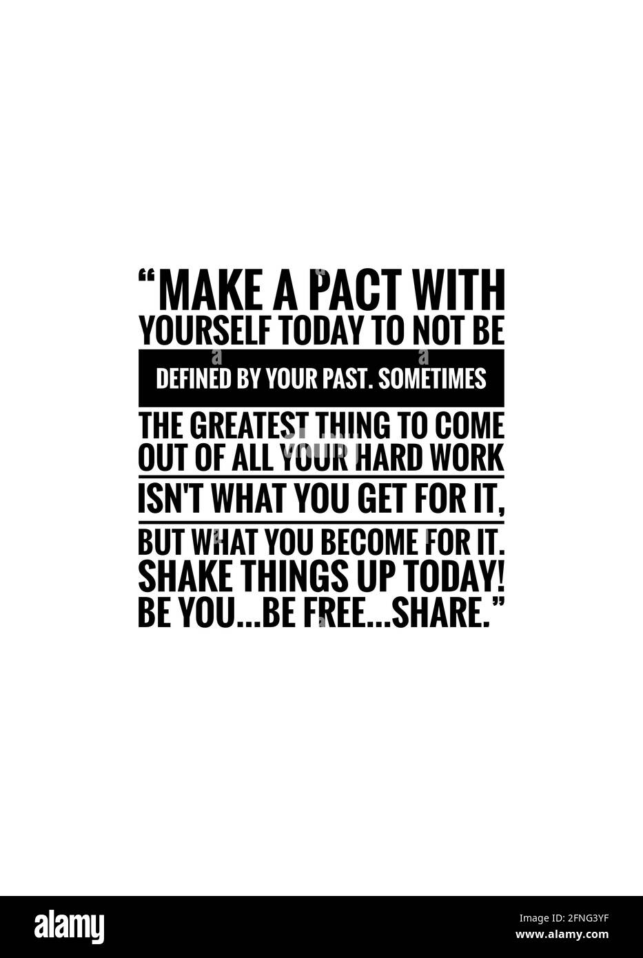 Inspirational Quotes Cut Out Stock Images & Pictures - Alamy